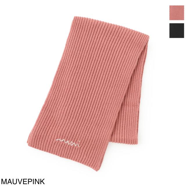 [あす着] マルニ MARNI マフラー KIDS キッズ ガールズ ボーイズ レディース ロゴ刺繍 リブニット