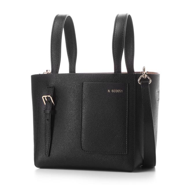 [あす着] ヴァレクストラ Valextra バケットバッグ 2WAY ショルダーバッグ SOFT BUCKET MICRO バケットバッグ マイクロ ショルダー