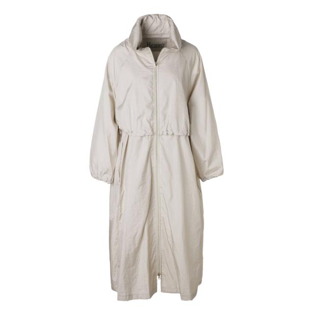 [あす着] ヘルノ HERNO ロングコート レディース SHINY TECH CRINKLE