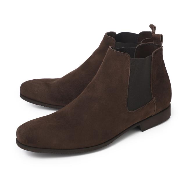 [あす着] フェランテ FERRANTE チェルシーブーツ サイドゴアブーツ メンズ JUST CAMOSCIO