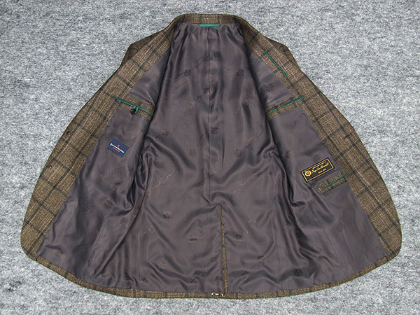 秋冬物スタイリッシュ2釦ジャケット [ロロピアーナ] SILK AIR使用 [A体