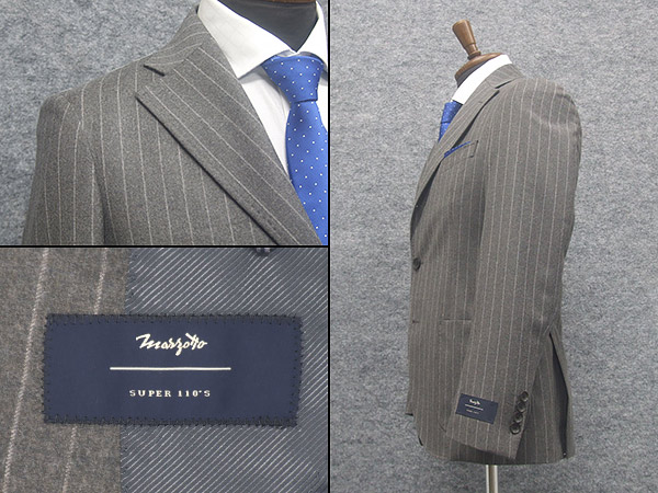 MARZOTTO]クラシコテーパードスーツ 2タックパンツ スタイリッシュ段