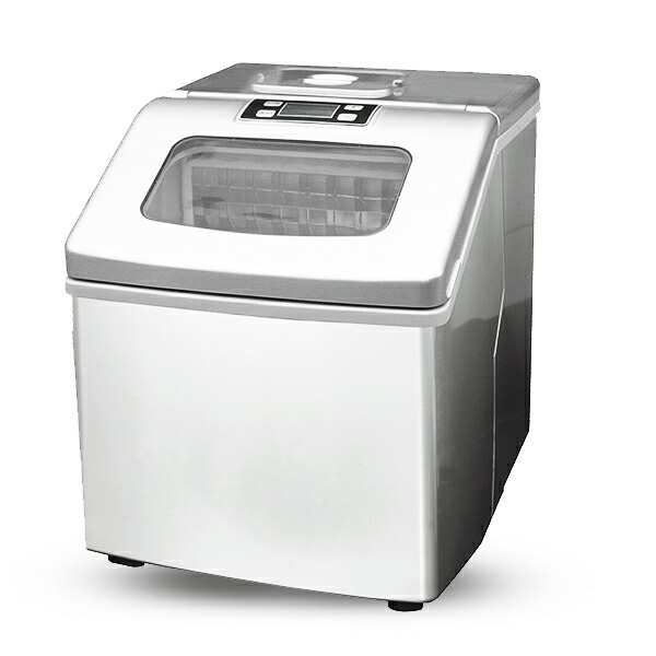 製氷機 氷 高速 アイスメーカー クリアロック ロックアイス  約14-26分で製氷が可能 2.2L