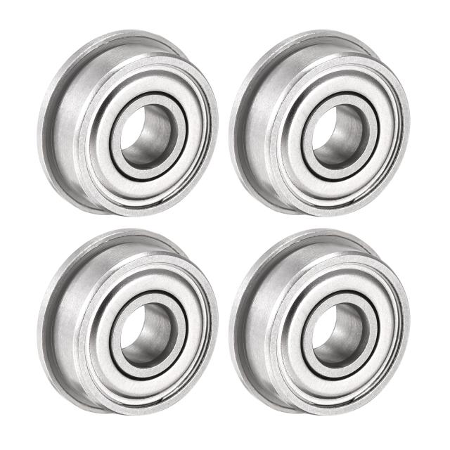 uxcell フランジ付きボールベアリング SF606ZZ 二重シールド ステンレス鋼ベアリング 6x17x6 mm 4個の通販はau PAY ...