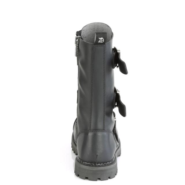 Demonia(デモニア) RIOT-12BK スティールトゥ バックルストラップ