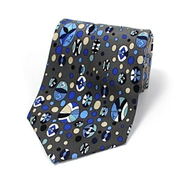 エミリオプッチ 未使用 シルク ネクタイ 中古 Sランク EMILIO PUCCI | メンズ ビジネス