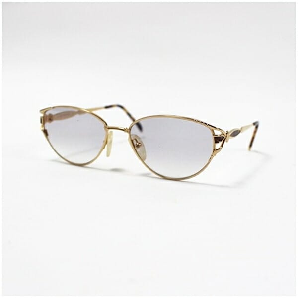 ★ ジャックデサンジュ 眼鏡フレーム 54ロ17 ゴールド 中古 Aランク JACQUES DESSANGE｜レディース 女性