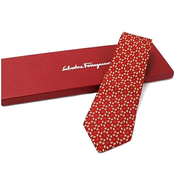 サルバトーレフェラガモ シルク ネクタイ 中古 Aランク Salvatore Ferragamo | メンズ ビジネス