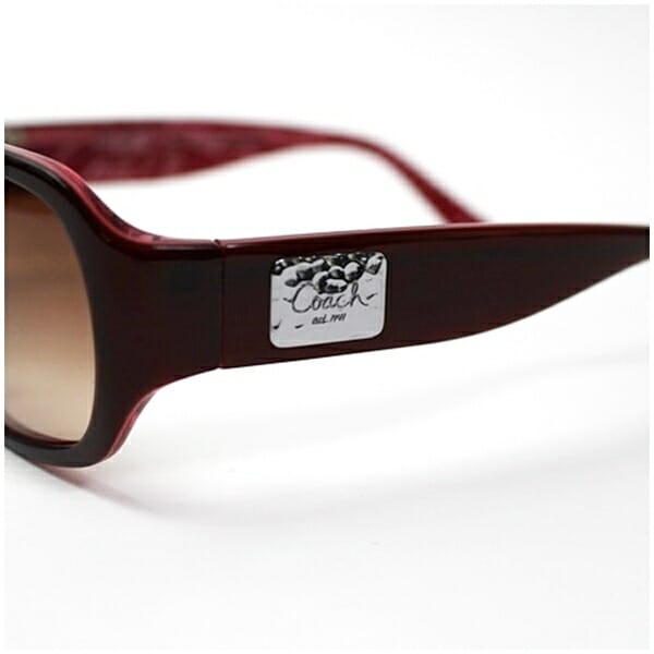 コーチ サングラス SHARONG （S700A） BURGUNDY 中古 Aランク COACH