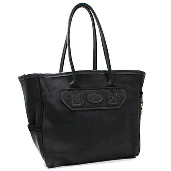 テッドミルマー レザー トートバッグ ショルダーバッグ 肩掛け ブラック 中古 ABランク Ted Milmer レディース