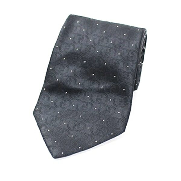 グッチ シルク ネクタイ GG柄 ドット 中古 Aランク GUCCI メンズ ビジネス