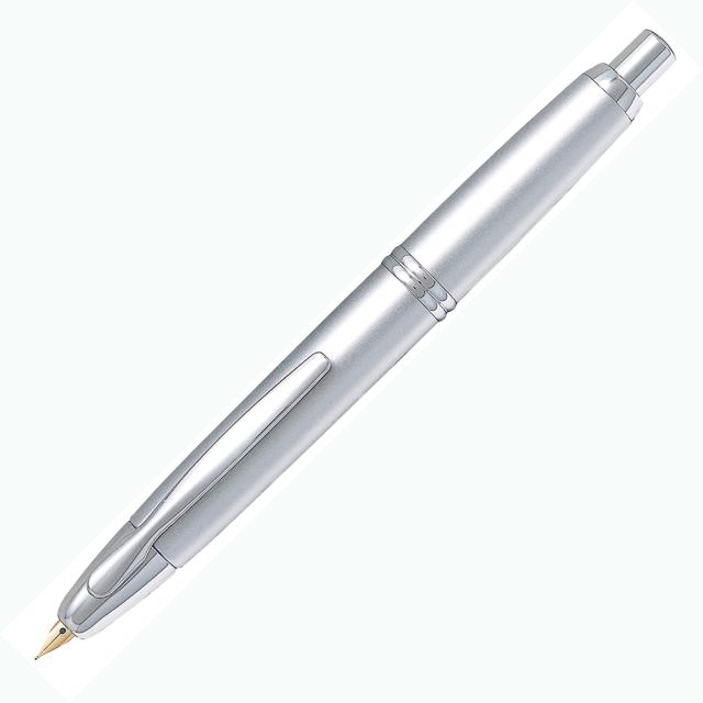 パイロット PILOT 万年筆 キャップレス シルバー 細字 ギフトケース付き FCN-1MR-S-F Caplessの通販はau PAY ...