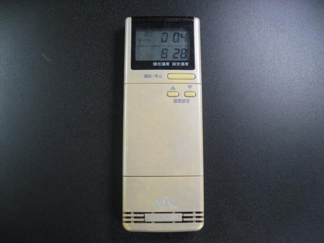 NEC エアコンリモコン NER-Z25H(P)(中古品)