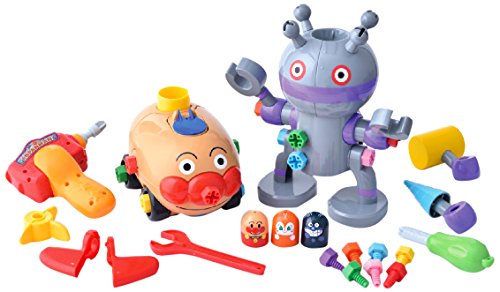 アンパンマン くみたてDIY はしるぞっ! うごくぞっ! ねじねじアンパンマンごうとだだんだんDX アンパン(中古品)