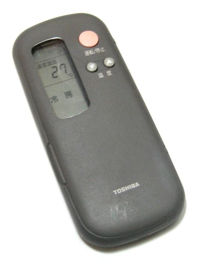 東芝 エアコンリモコン WC-B3Y(中古品)