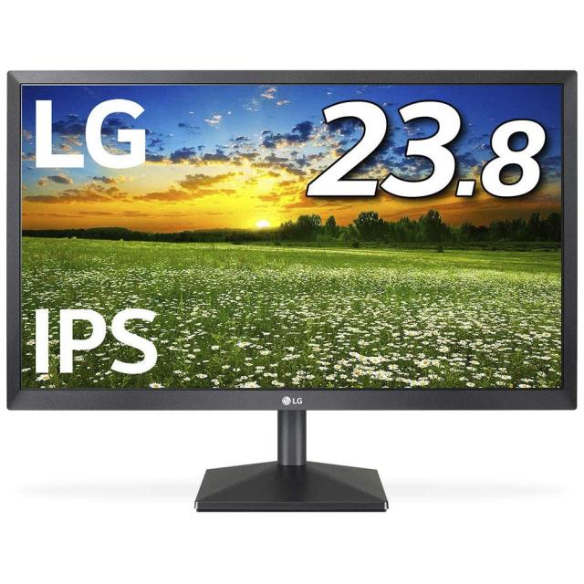 LG モニター ディスプレイ 24MK430H-B 23.8インチ/フルHD/IPS 非光沢/HDMI 端子(中古品)