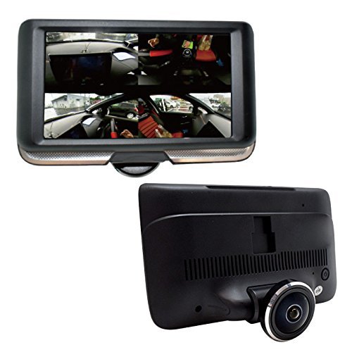 スピーダー(Speeder) ドライブレコーダー 360度同時録画 5インチ液晶 タッチパネル操作 S360(中古品)