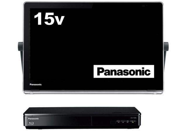 パナソニック 15V型 液晶 テレビ プライベート・ビエラ UN-15TD8-K 2018年モデル(中古品)