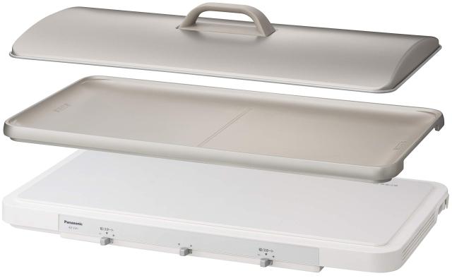 パナソニック IHデイリーホットプレート ホワイト KZ-CX1-W(中古品)