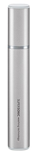 シャープ SHARP 超音波ウォッシャー (コンパクト軽量タイプ USB防水対応) シルバー系 UW-S2-(中古品)