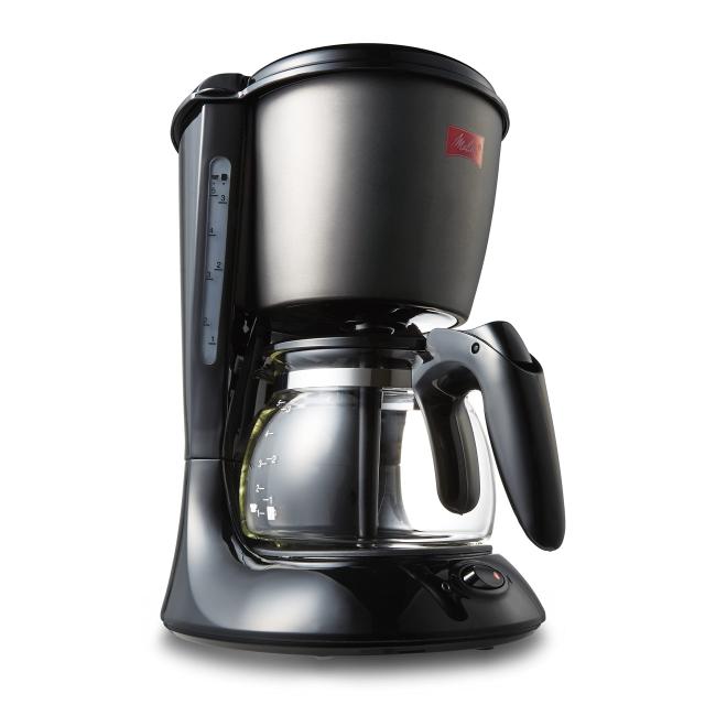 メリタ(Melitta) コーヒーメーカー ツイスト【5杯用/保温機能付/ガラスポット/コンパクト/アイスコ(中古品)