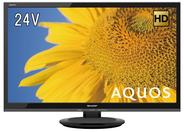 シャープ 24V型 AQUOS 液晶テレビ 2T-C24ADB(中古品)