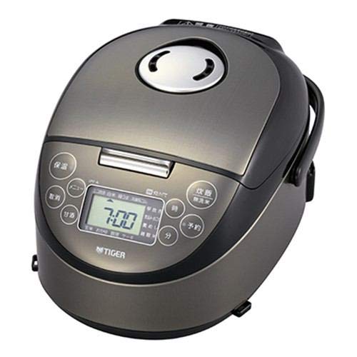 タイガー：IHジャー炊飯器〈炊きたて〉（3合炊）(サテンブラック)/JPF-A550-K(中古品)