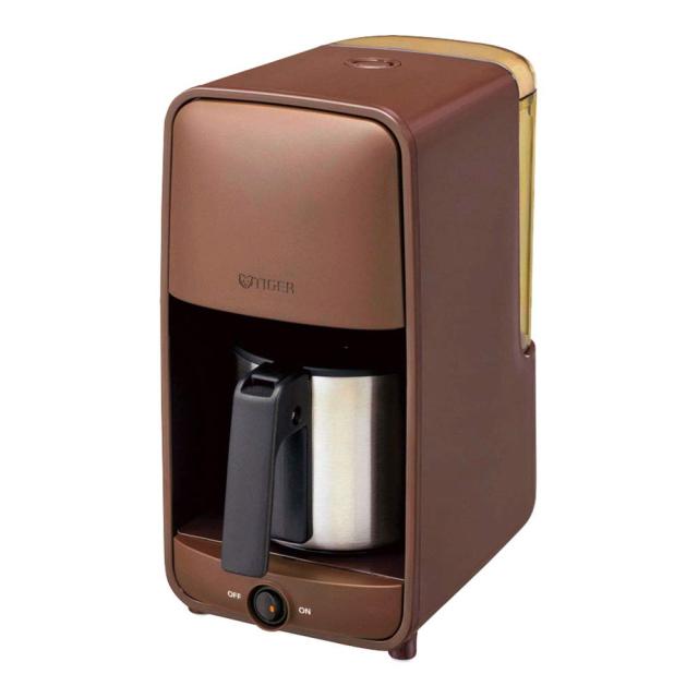 タイガー テイストマイスターでお好みの濃さに抽出。コーヒーメーカーステンレスサーバータイプ ADC-A060(中古品)