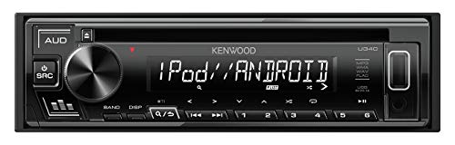 ケンウッド 1DINオーディオデッキ U340W KENWOOD(中古品)