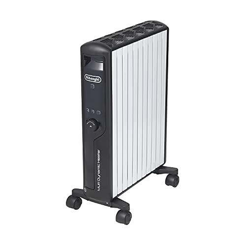 DeLonghi (デロンギ) マルチダイナミックヒーター MDHU15-BK 電気ヒーター ゼロ風暖房 節(中古品)
