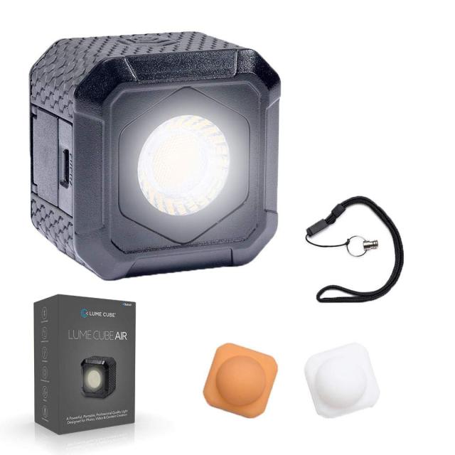 写真、ビデオ、およびコンテンツ作成用のLume Cube AIR LEDライト(中古品)