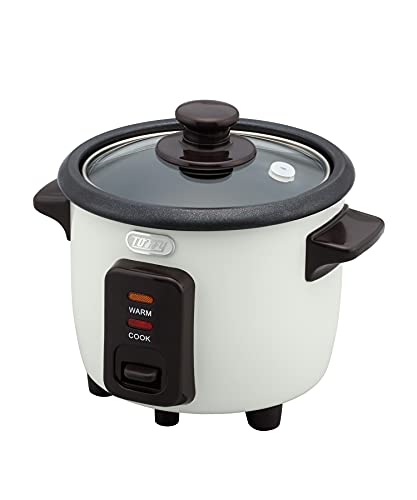【Toffy/トフィー】 1.5合ミニライスクッカー K-RC1 (アッシュホワイト) コンパクト炊飯器 最(中古品)