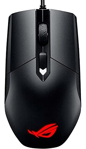 ASUS 使い手を選ばない左右対称デザインのゲーマー向け軽量USB規格マウス P(中古品)