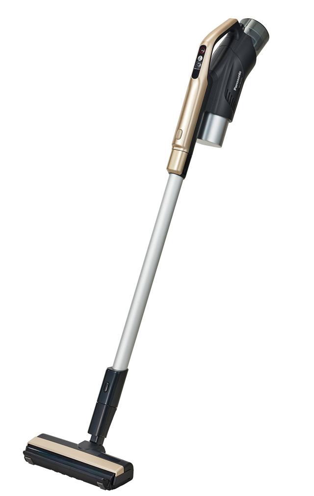 パナソニック スティッククリーナー コードレス サイクロン式 シャンパンゴールド MC-SBU410J-N(中古品)