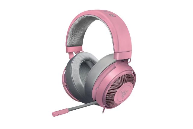 Razer Kraken Pro V2:軽量アルミニウムヘッドバンド - 格納式マイク - インラインリモコ(中古品)