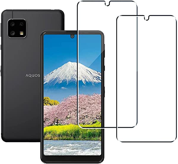 2枚セット AQUOS Sense4 basic フィルム sense4 basic A003SH ガラスフィルム 強化ガラス 液晶 sense 4 basic アクオス センス4 ベーシック ...