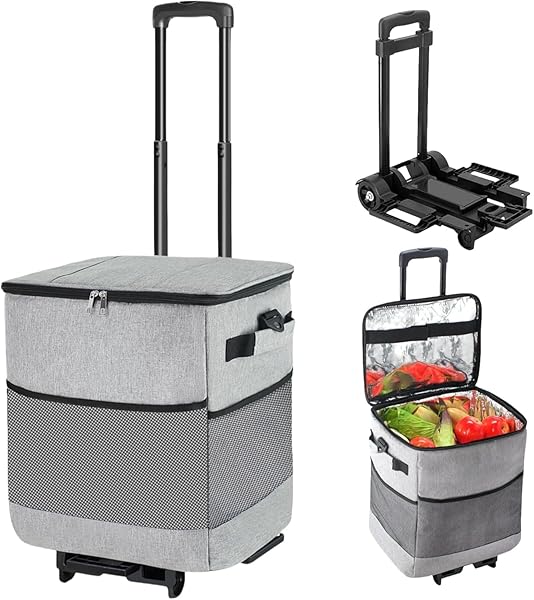 クーラーボックス 大容量 40L 保温保冷 キャスター付き クーラーバッグ ソフトクーラーボックス 保冷バッグ 4層断熱 折り畳み収納可能 軽量 ピクニック キャンプ アウトドアパーティー BBQ 運動会 お花見 花火等に大活躍