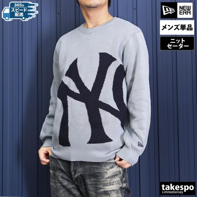 ニューエラ セーター メンズ ブランド NEW ERA ゴルフ ビッグロゴ ニット 長袖 ニューエラゴルフ 14326429T 送料無料 SALE セール