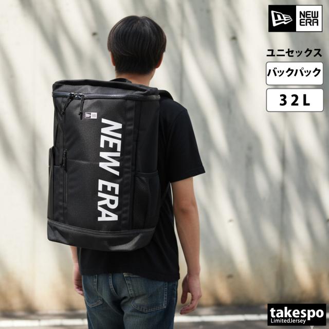 ニューエラ バックパック リュックサック メンズ レディース ブランド ボックス型 黒 女性 男性 32L パソコン収納 ボックスパック NEW