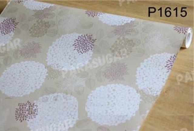 【100m】p1615 フラワー 花柄 パターン 壁紙 シール リフォーム 多用途 ウォールステッカー はがせる リメイクシートの通販はau ...