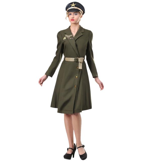 ミリタリー アーミー 海軍 空軍 大きいサイズ コスプレ コスチューム 仮装 レディース ハロウィン MILITARY