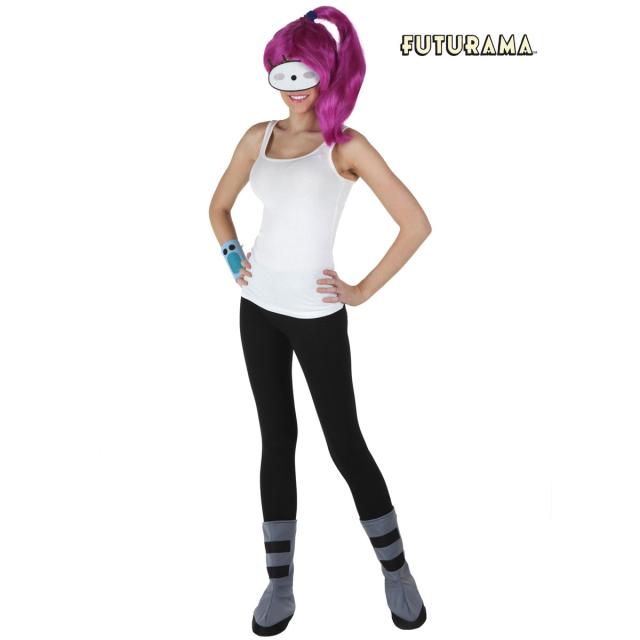 フューチュラマ トゥランガ　リーラ 仮装 コスプレ  コスチューム ウィッグ アニメ 衣装 FUTURAMA COSTUME