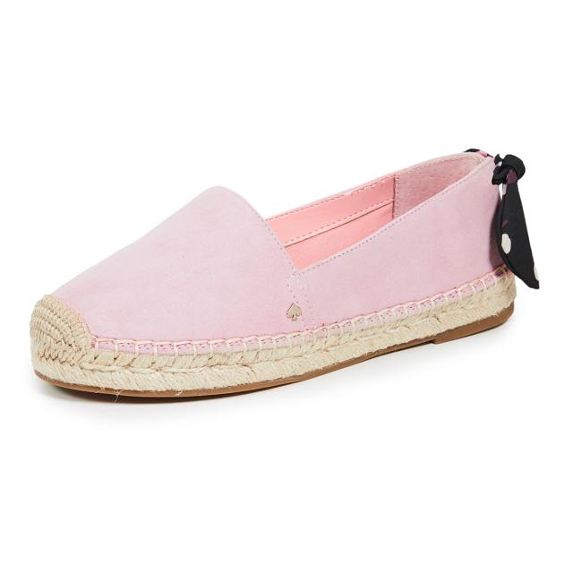送料無料 ケイトスペード スリッポン エスパドリーユ リボン レディース 大きいサイズ フラット Kate Spade New York