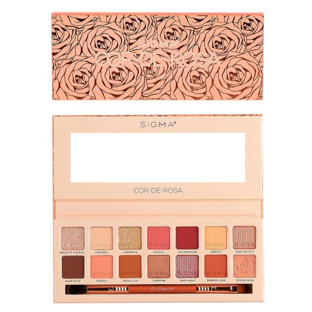 送料無料 シグマ ビューティ アイシャドーパレット アイシャドーブラシ １４色 プレゼント ブランド Sigma Beauty