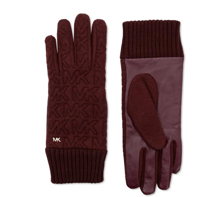 送料無料 マイケルコース 手袋  レディース ブランド 本革 レザー 暖かい おしゃれ プレゼント Michael Kors