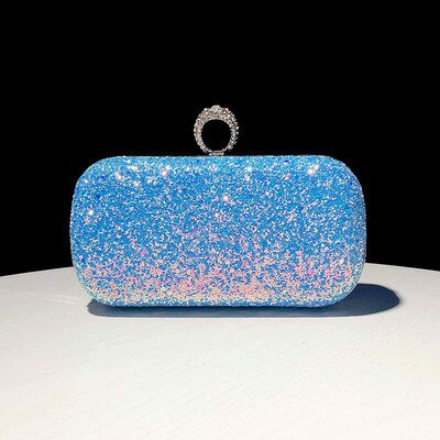 O7クラッチバッグ レディース バッグ クリスタルショルダーバッグ キラキラ．ラインストン パーティーバック