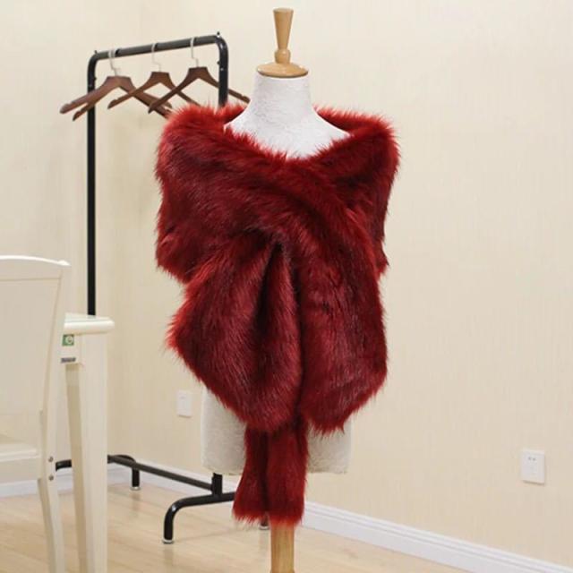 皮風ミンクケープ ．ファーショール ファーストール ポンチョ ボレロ ストール