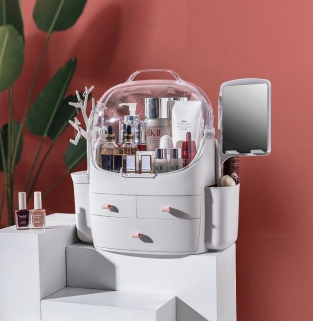 M9-2メイクボックス コスメボックス 化粧品収納ケース 小物収納ボックス