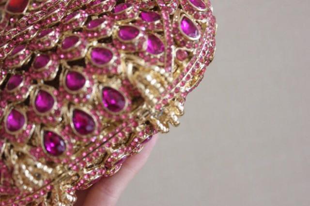 豪華パーティーバッグ キラキラ ストーンBAG クラッチバッグ