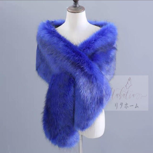 ケープ ．ファーショール ファーストール ボレロ 大判ストール 肩掛け